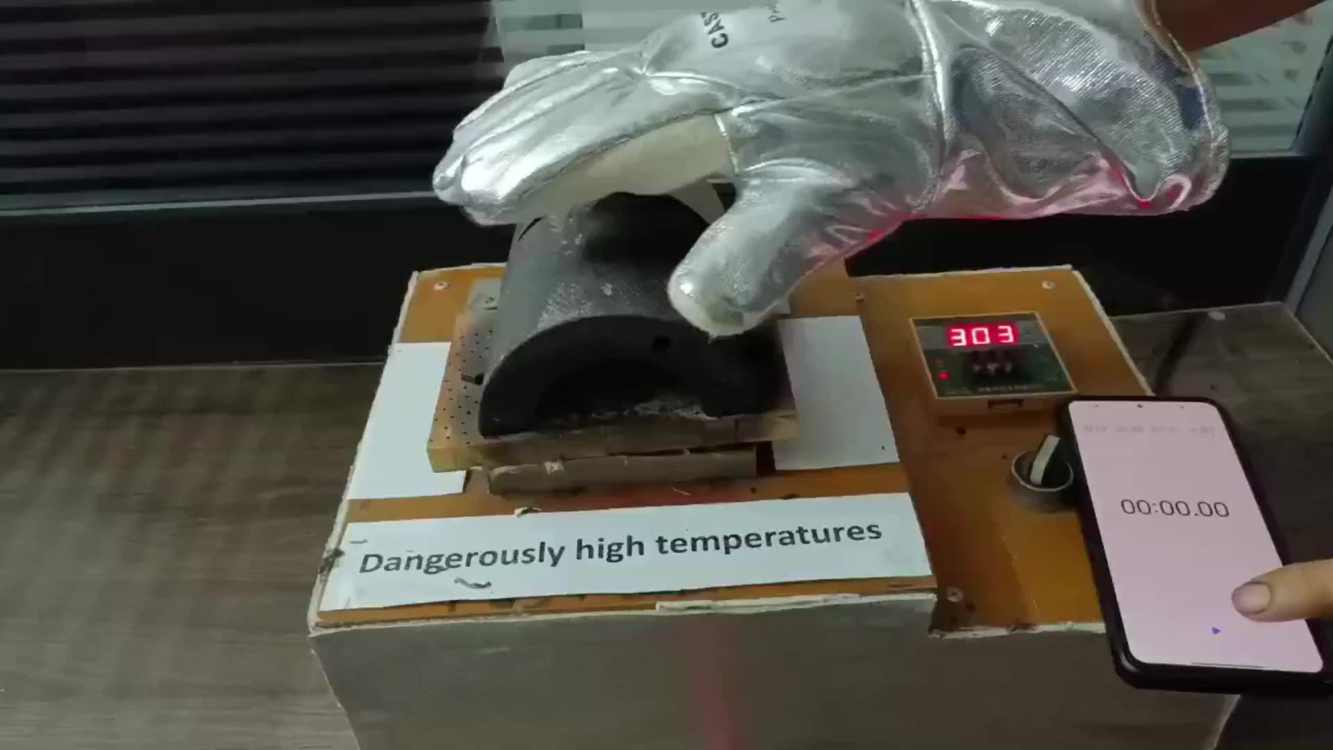 350 Degree Centigrade Resisting Meta-aramid Felt And Aluminum Foil Heat ...