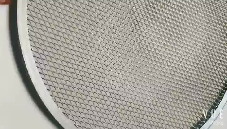 9" Aluminum Seamless Pizza Pan Round Chef's Baking Screen Pizza Screen ...