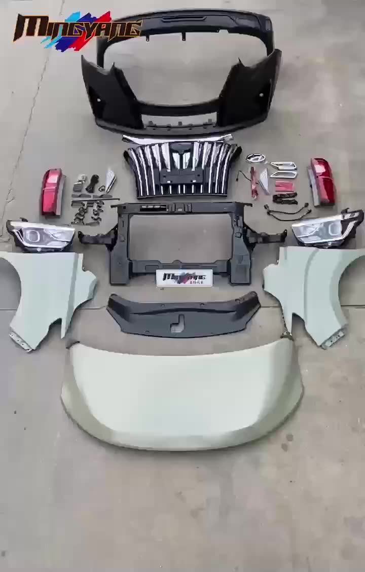 H1 Starex 2008-2018 Upgrade 2020 Conversions Kit Car Bumpers Bodykit ...