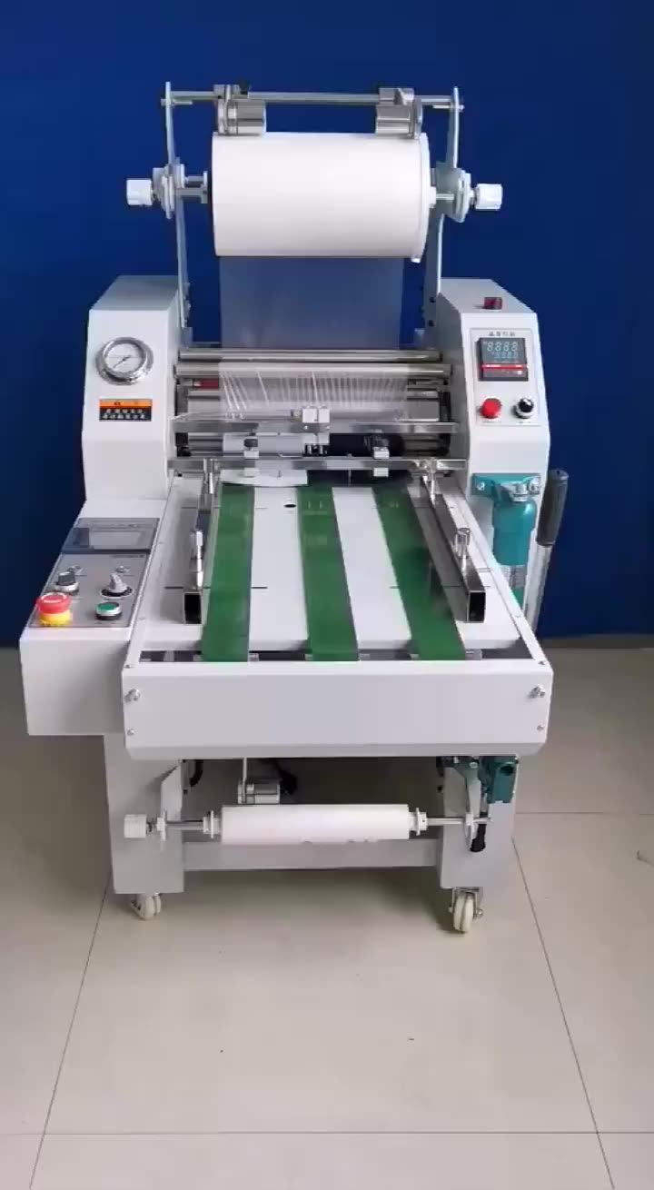 Wd500b Automatic Cutter Hydraulic Roll Laminating Photo Paper Cold Hot ...