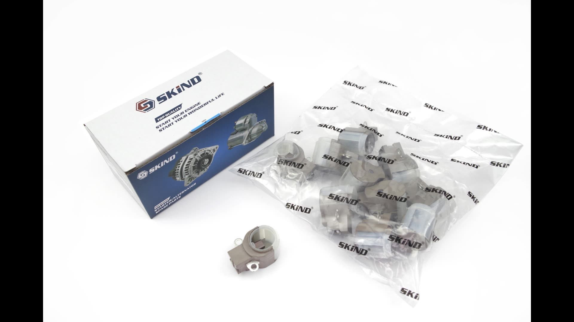 Alternator Carbon Brush Holder Sk No.:nd-1006,39-8206,235607,2737027060 ...