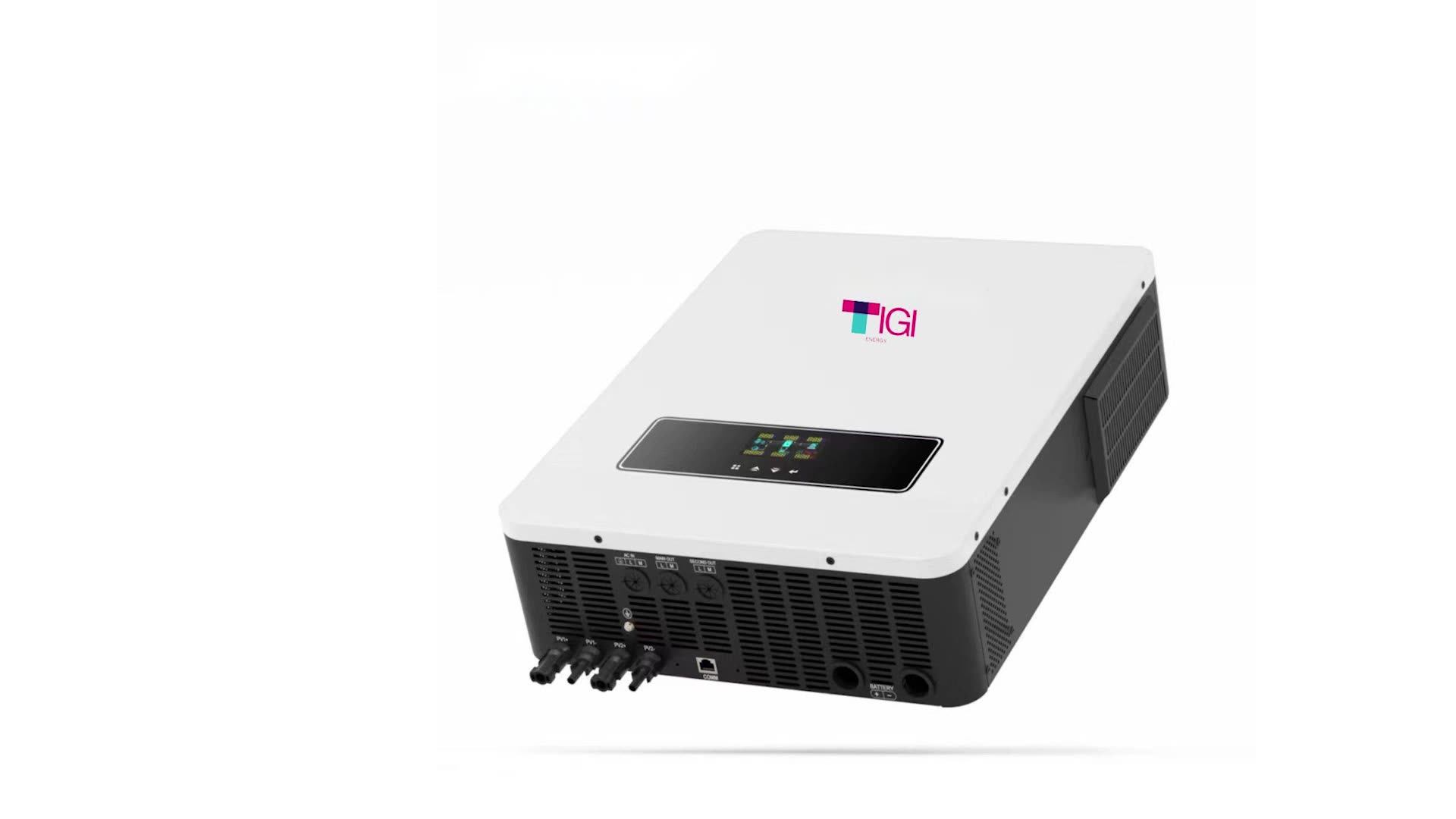 Tigi Solar Inverter Grid 5kw 4kw 3kw 2kw 1kw Switch Output Weight ...