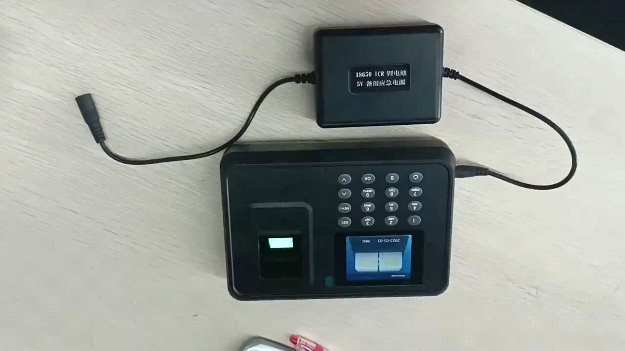 Time Recording Biometric Fingerprint Scanner Recognition Attendance ...