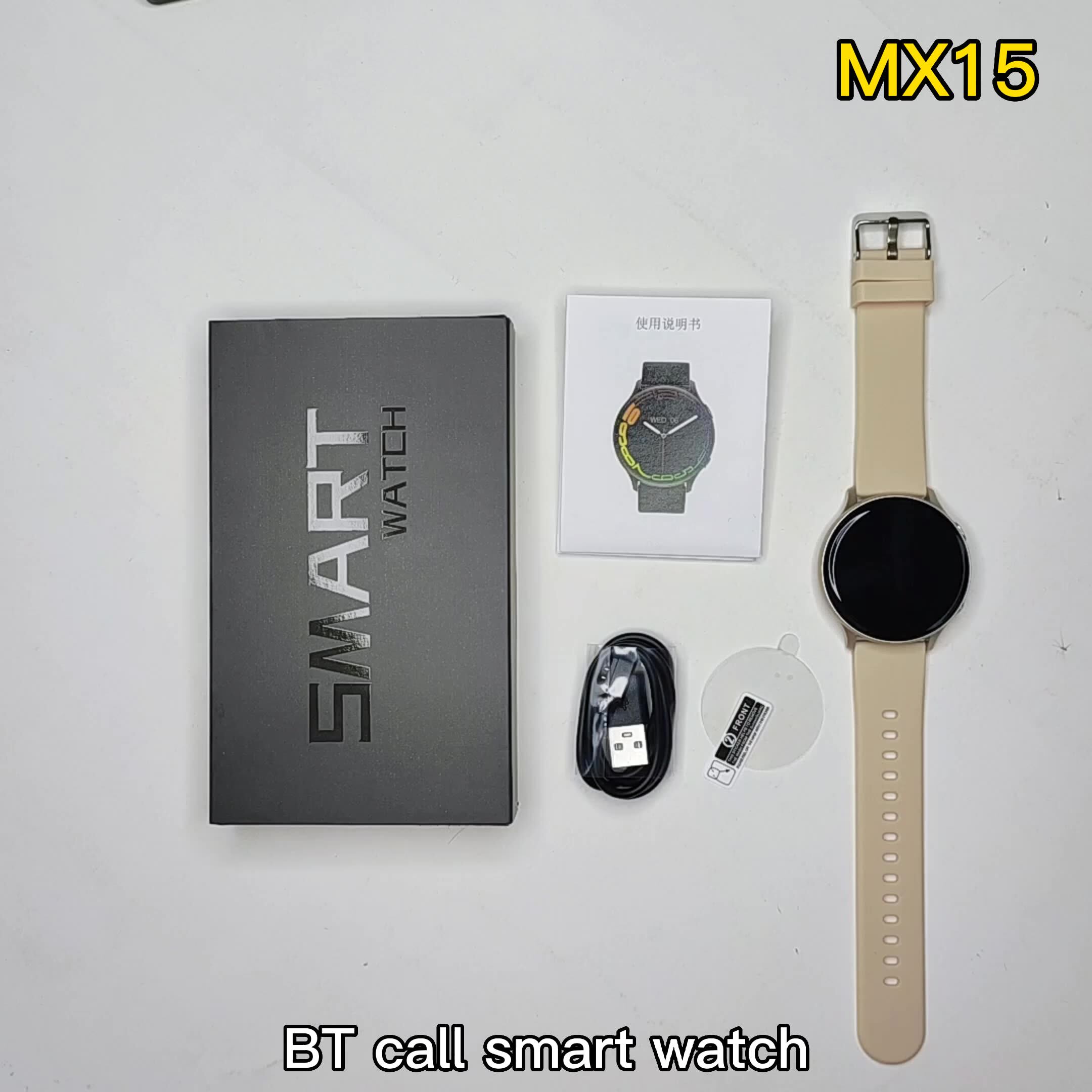 Karenm Smartwatch 2023 Rtl8762dk Fitness Watch 1.32 Inch Mx15 Smart ...