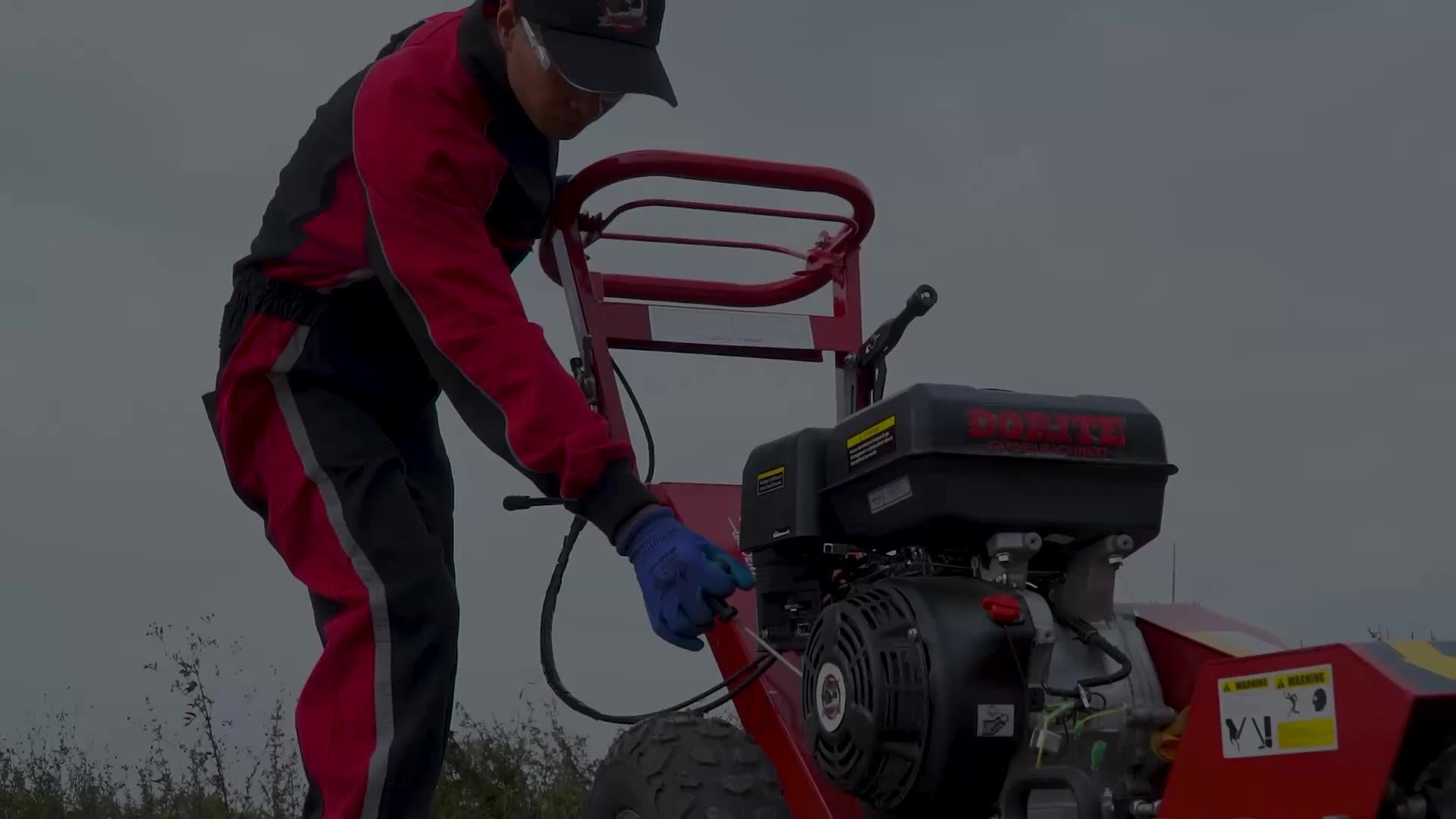 Model Sg-15 Instock Ce Approval 15hp Gasoline Drum Brake Farm Machine ...