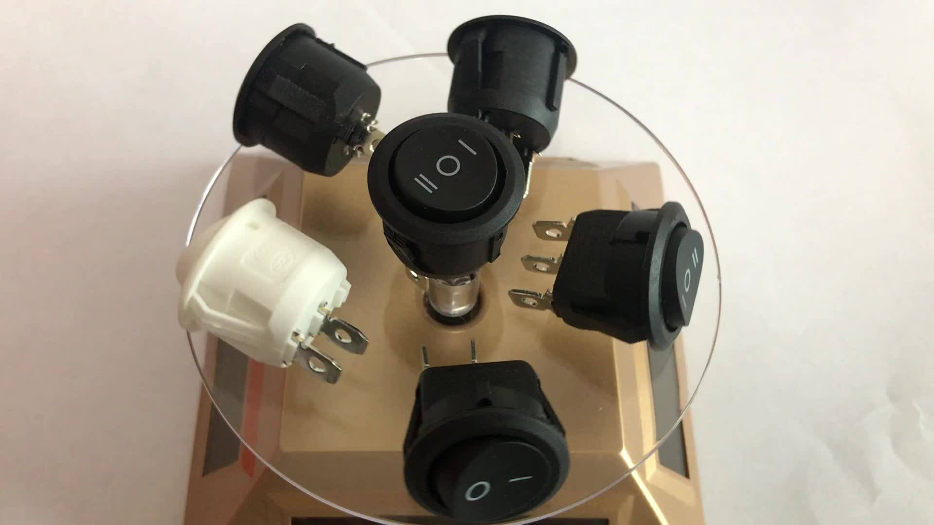 KCD1-105 Round Push Button Switch - Reliable Power Control