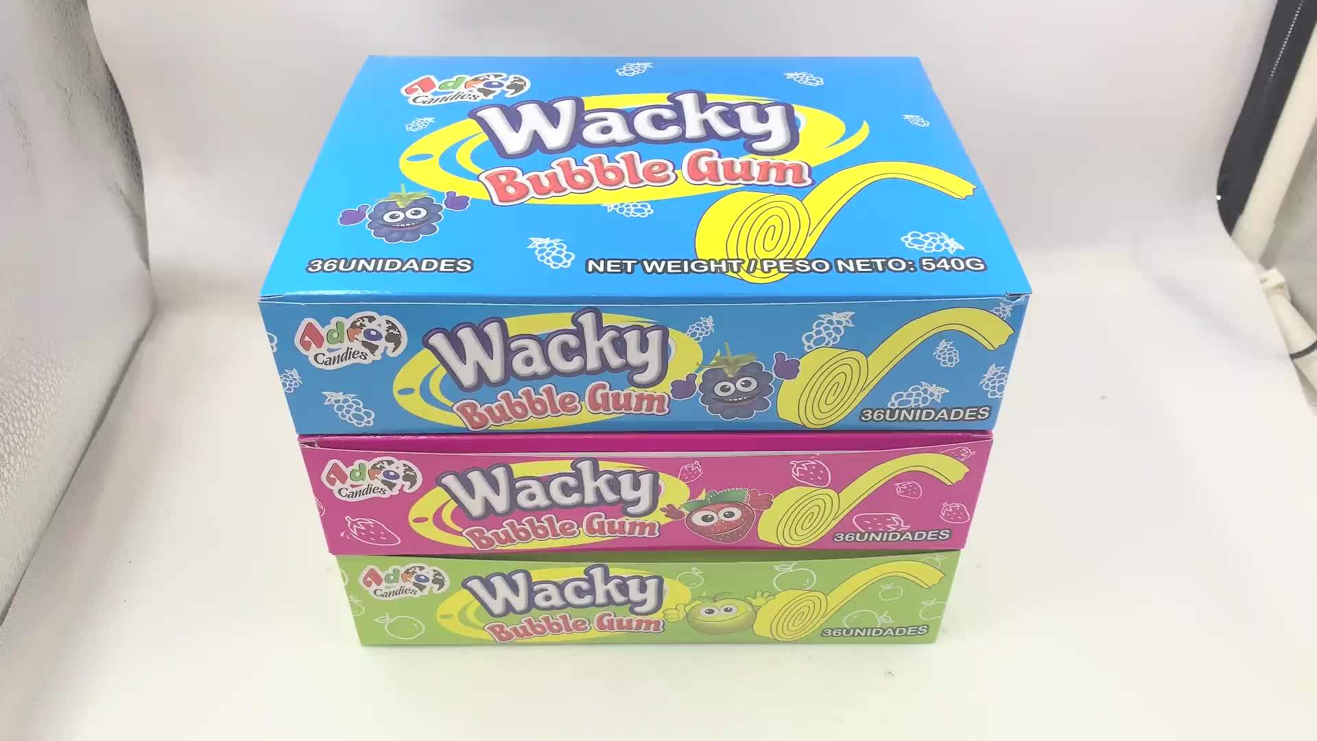 Bubble Gum Factory Amazing Roll Gum Long Bubble Gum - Buy Long Bubble ...