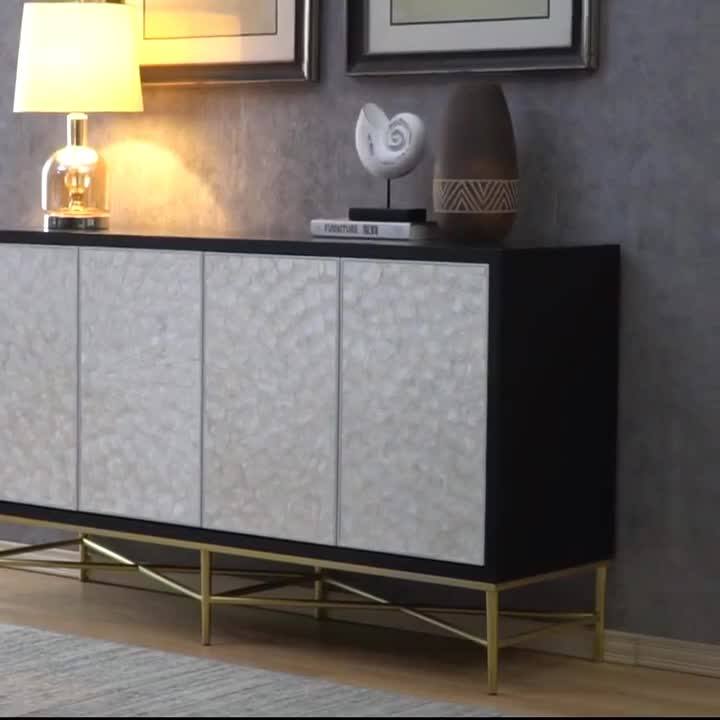 Creative Design Black Shell Sideboard Buffet - Buy Sideboard,Black ...
