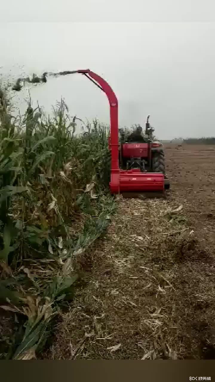 Cheap Mini Single Row Tractor Mounted Grass Corn Straw Cutter Machine ...