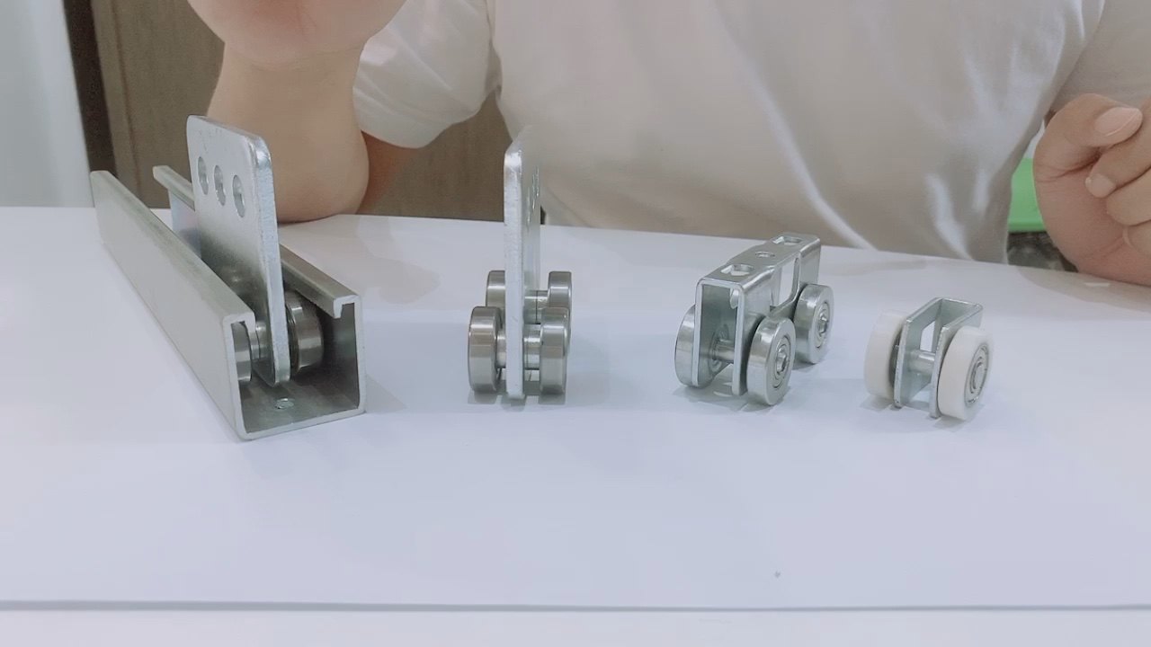 Qinkai New Product C Channel Accessory Caster Wheel Channel Roller ...