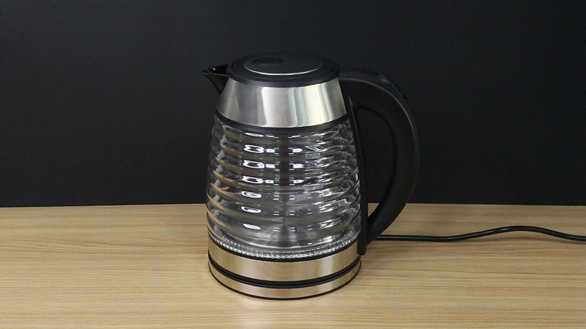 2024 Top Ranking Glass Tea Kettle Water Boiler Heater 2.0l Cordless ...