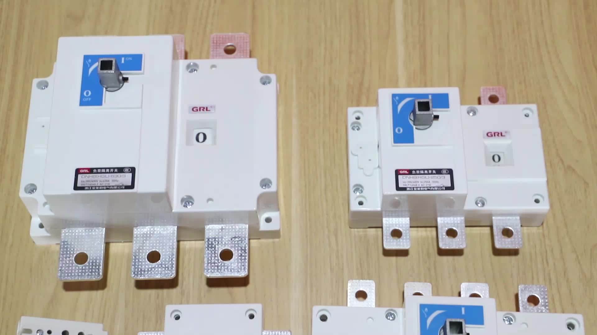 Hgl 250a 4p Low Voltage Isolator Disconnector Switch - Buy Low Voltage ...