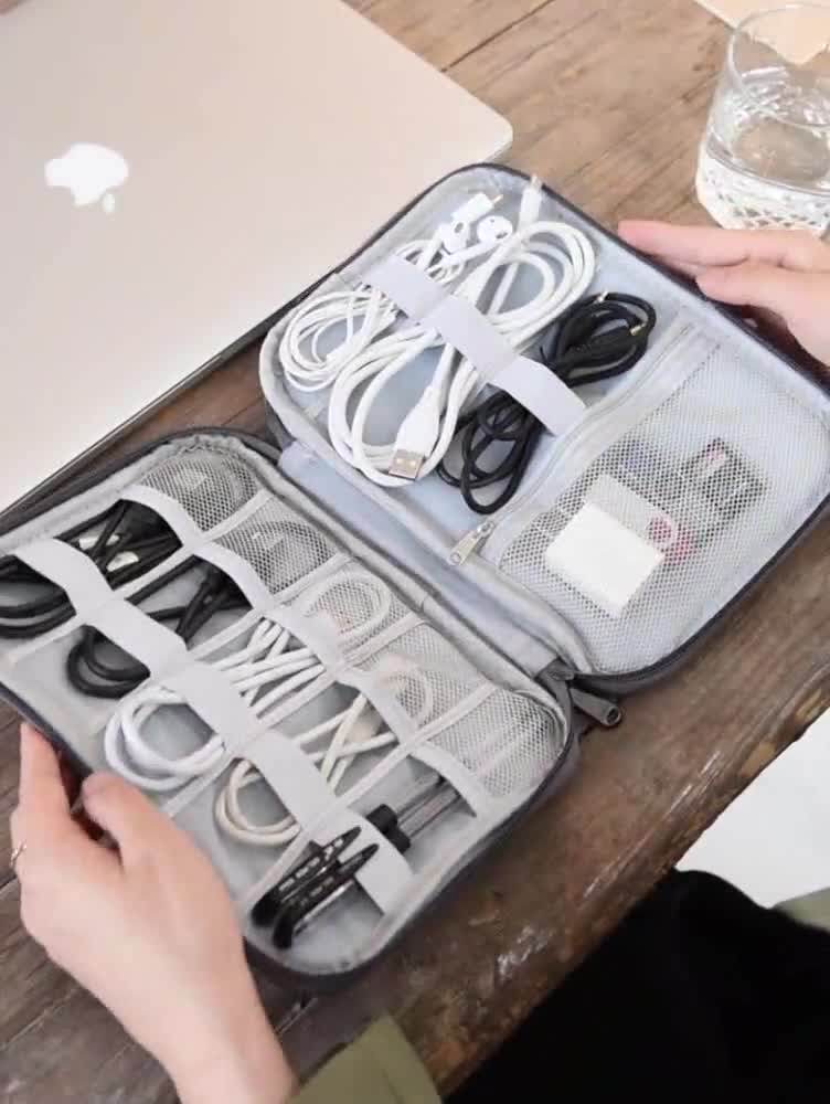 New Design Portable Waterproof Gadget Storage Travel Electronics ...