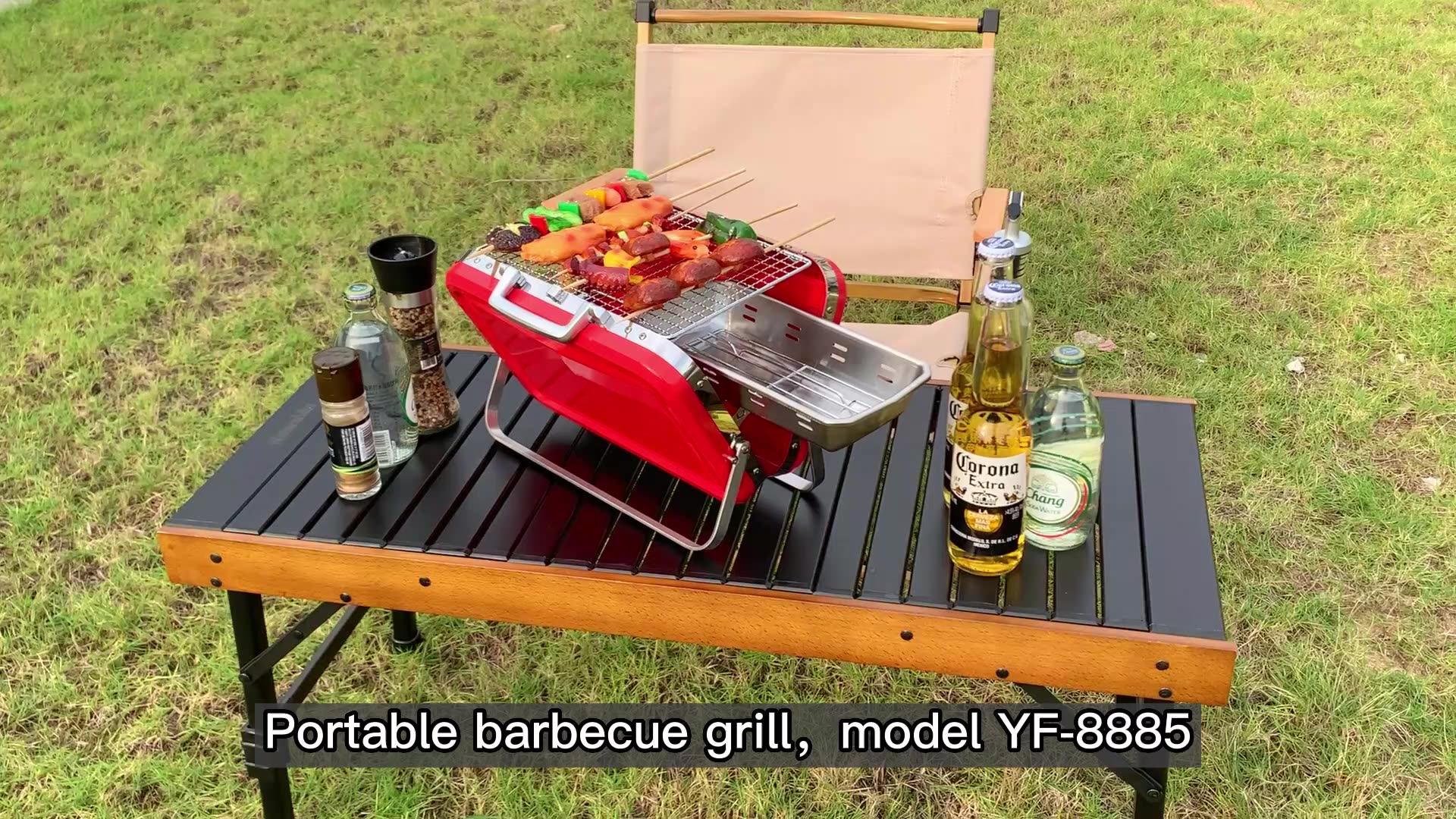 Outdoor Kitchen Barbecue Draagbare Bbq Grill Tragbarer Grill Outdoor ...