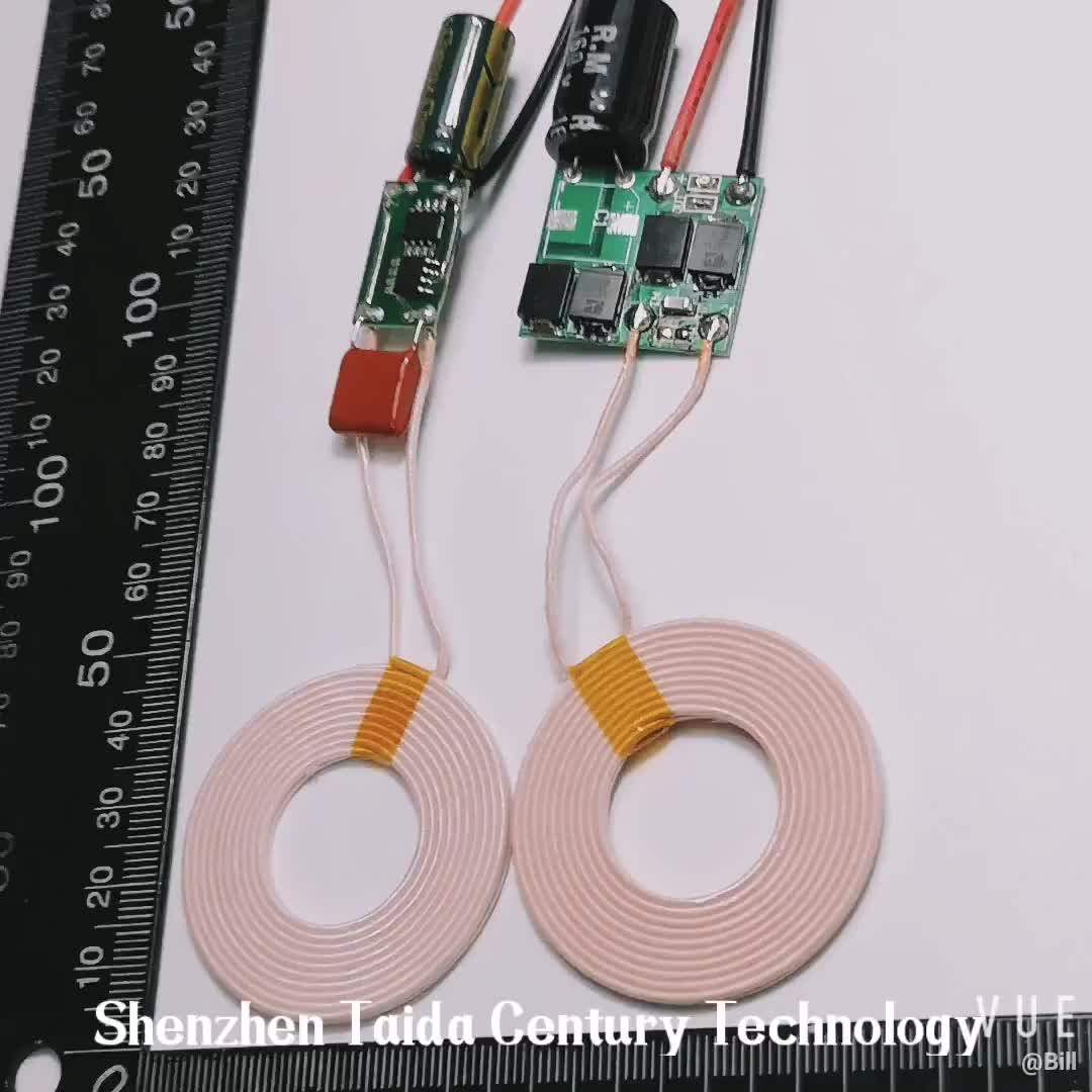 Taidacent One Coil Inductive Charging Pcba 25 Watt Wireless Charger 12v ...