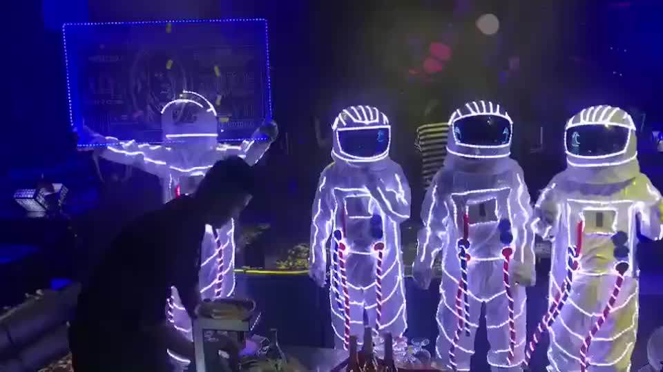 Spademan Performance Stage Dance Wear Interactive Atmosphere Led Space ...