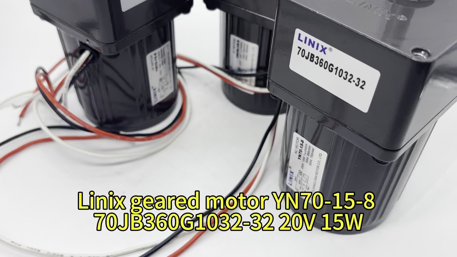 Linix Fireplace Ac Gear Geared Motor With Gearbox Reducer 70jb360g1032 ...