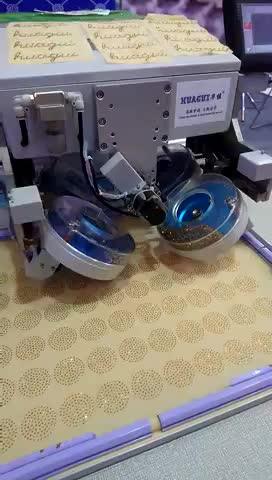 Automatic Ultrasonic Hotfix Rhinestone Setting Stone Fixing Machine Ce ...