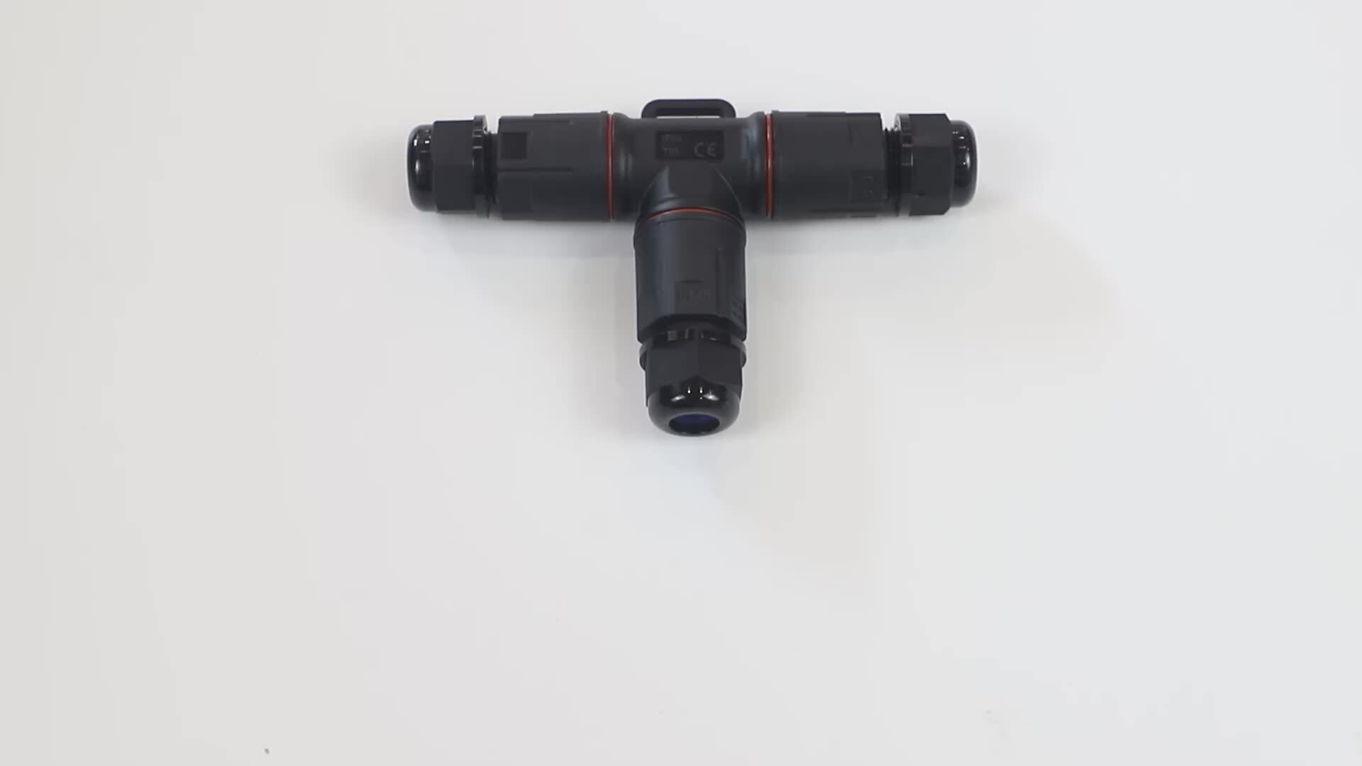 Outdoor Quick Plug In Cable Lever Waterproof Connectors Electrical Wire ...