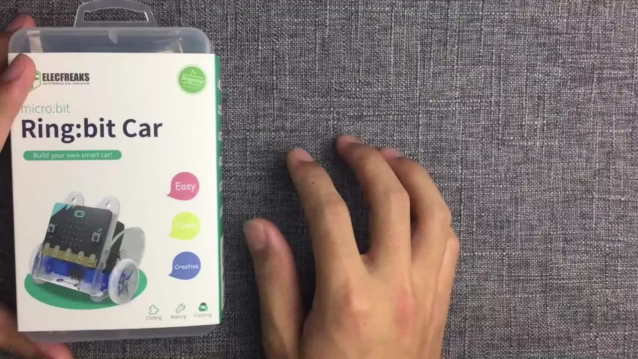 Elecfreaks Ringbit Microbit Buggy With Ultrasonic Sound Sensor And Line ...