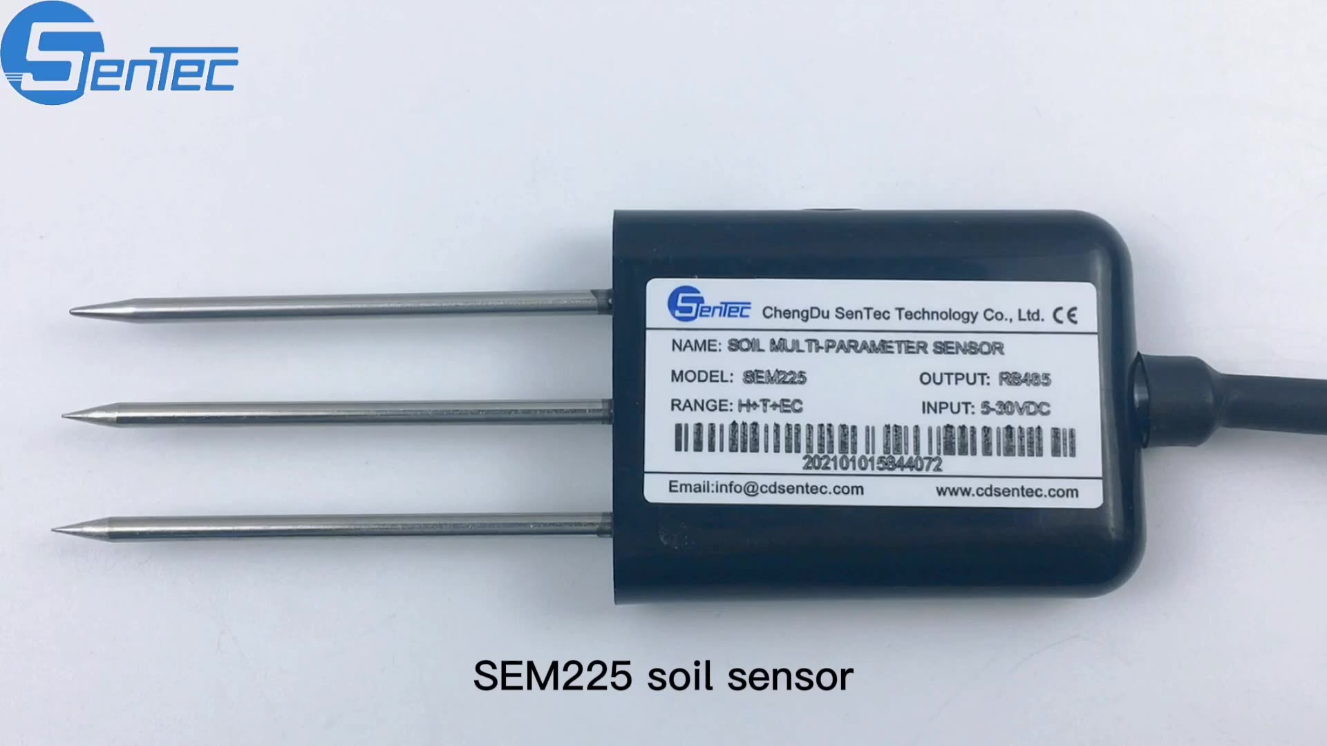 Sem225 professional Soil Sensor 7 In 1 Soil Sensor Ec Ph Npk Moisture ...