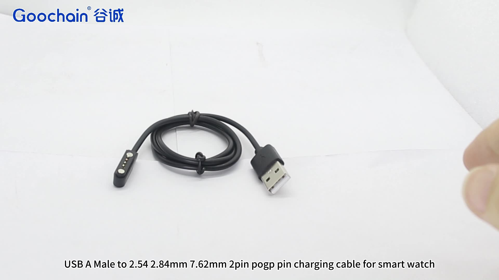 Stable Charging Pogo Pin Spring Loaded 4 Pin To Usb A Male Cable For ...