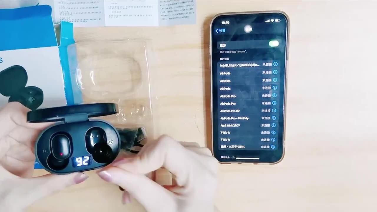 2022 New A6s Tws Button Mini Earbuds Pk A6s Bt 5.1 Stereo Sports In-ear ...