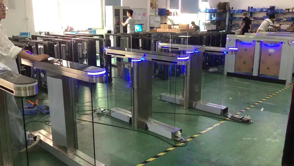 Pedestrian Entrance Makes Speed Gate Ticket Qr Code Barcode Automatic ...