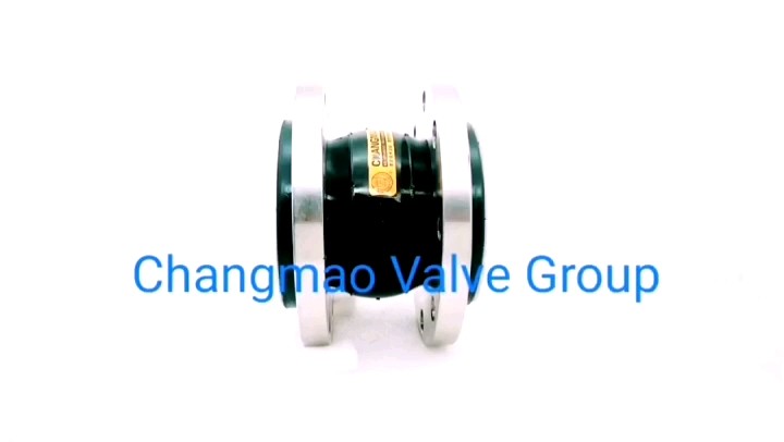 Epdm Cast Steel Elastic Compensator Single Arch Flexible Flanged ...
