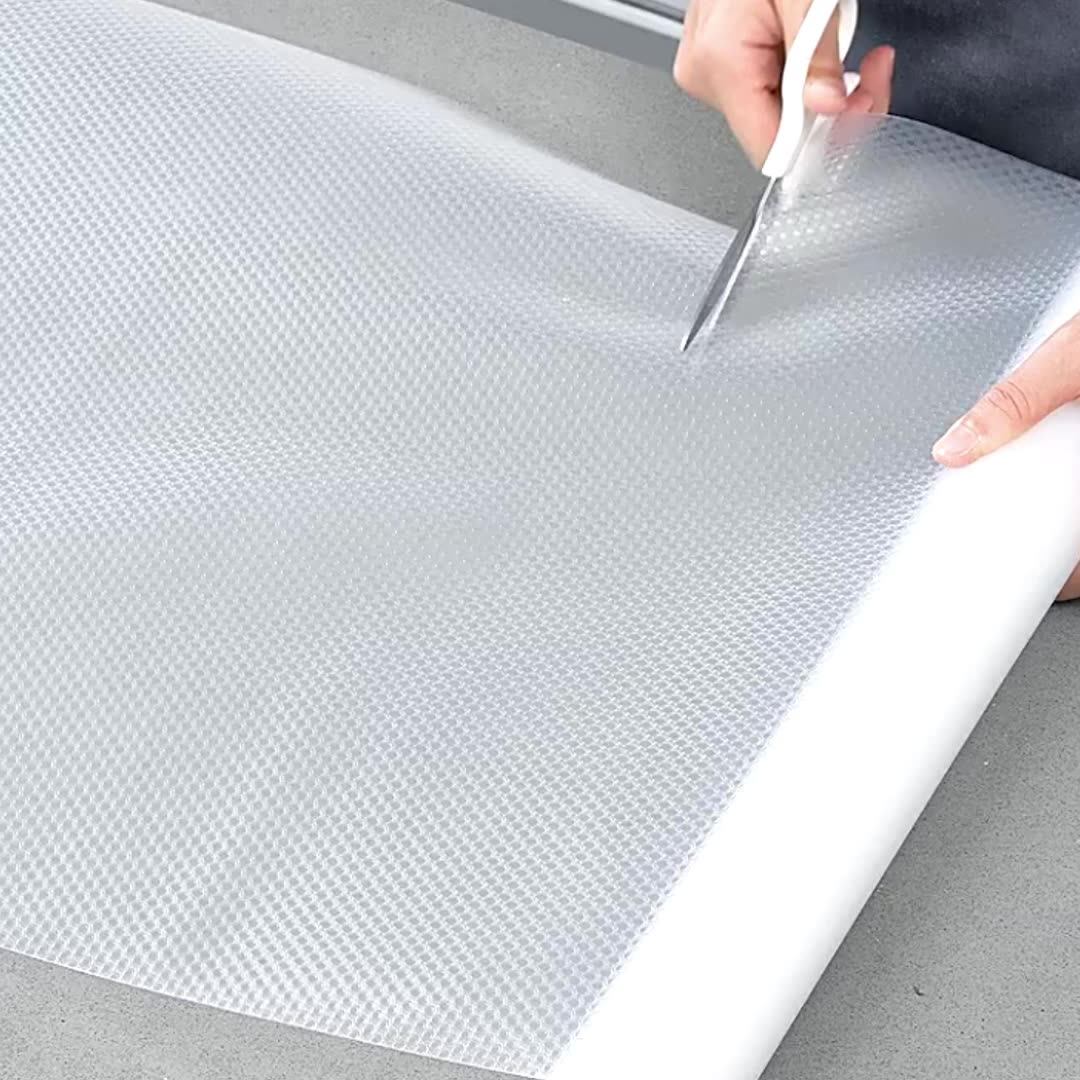 Waterproof Kitchen Cabinet Drawer Shelf Liner Lovely Anti Slip Fridge ...