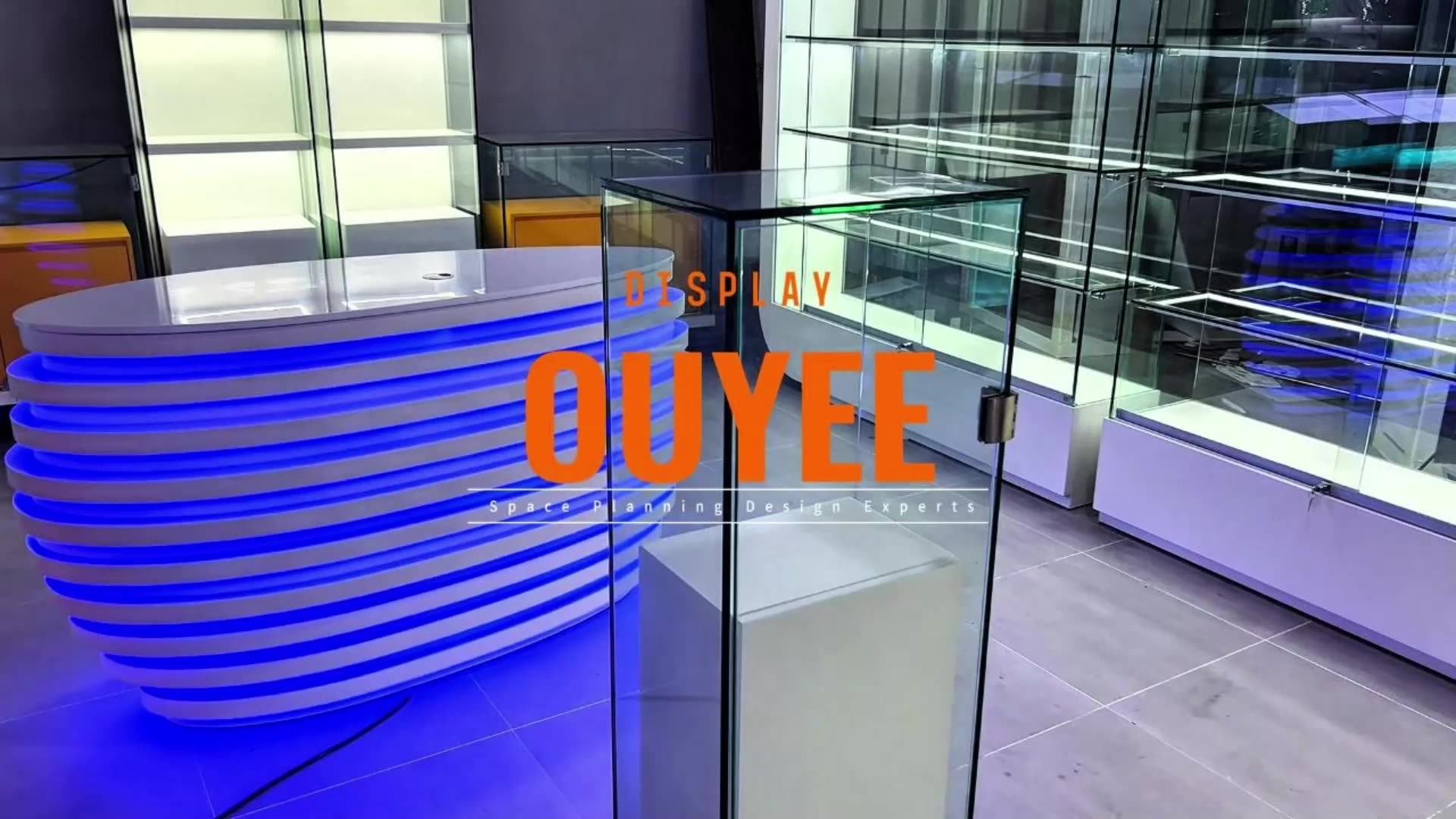 Smoke Shop Cabinet Glass Display Showcase Restaurant Bar Glass Cabinet ...