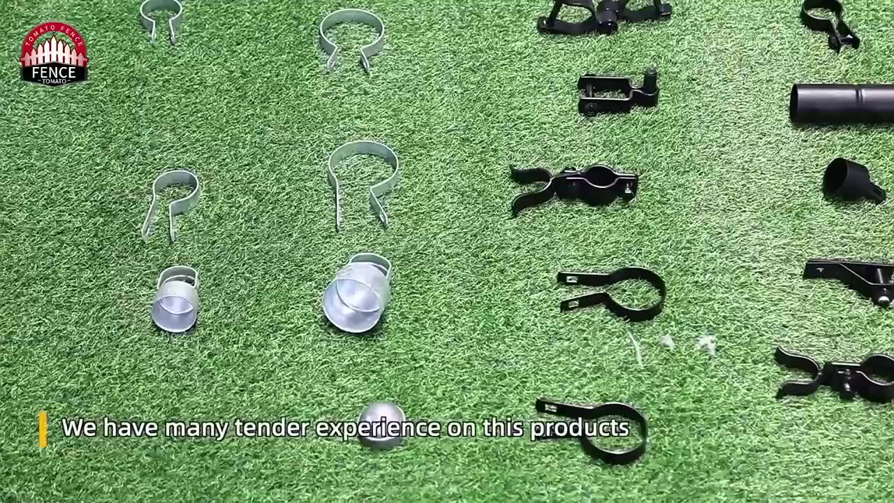 Galvanized Steel Chain Link Fence Fittings 1 3/8" X 6" Heavy-duty Top ...