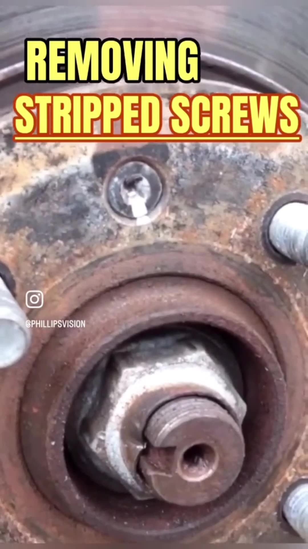 Damaged Tap Pipe Faucet Repair Handle 11pcs Broken Rusty Screw Bolt ...