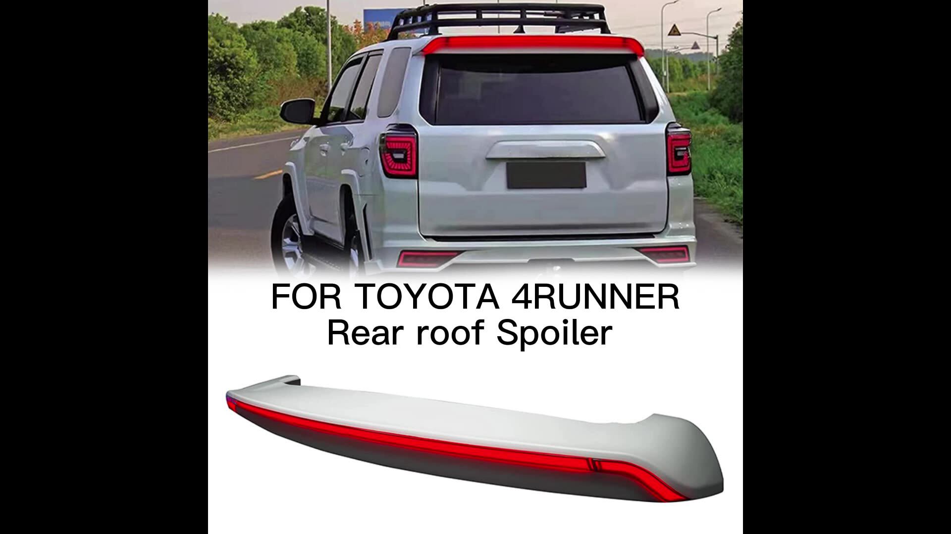 Spedking Rear Roof Spoiler For 2010-2022 Toyota 4runner Rear Spoiler W ...