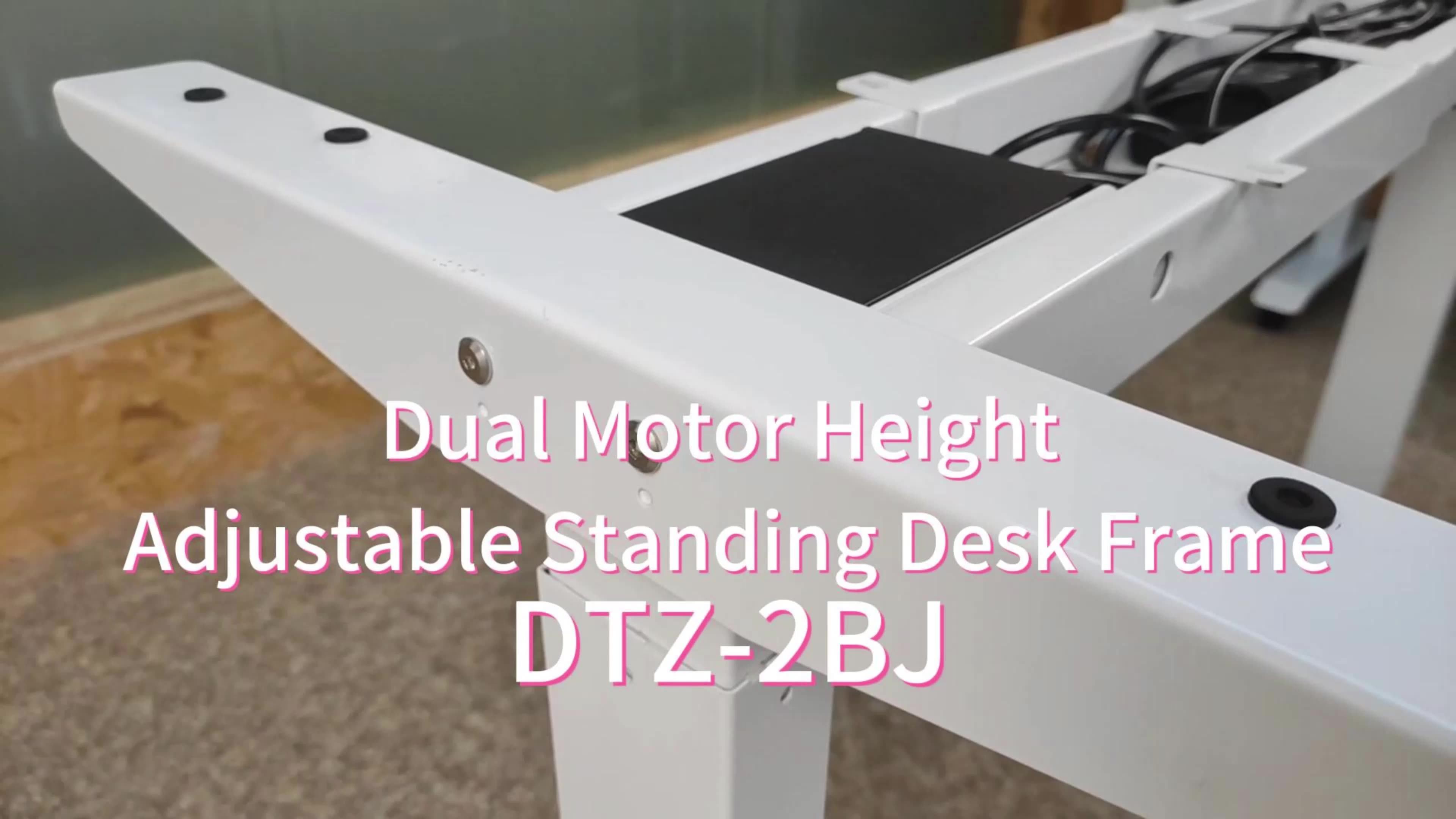 Electric Stand Up Desk Frame,Height Adjustable Standing Desk Frame Dual ...