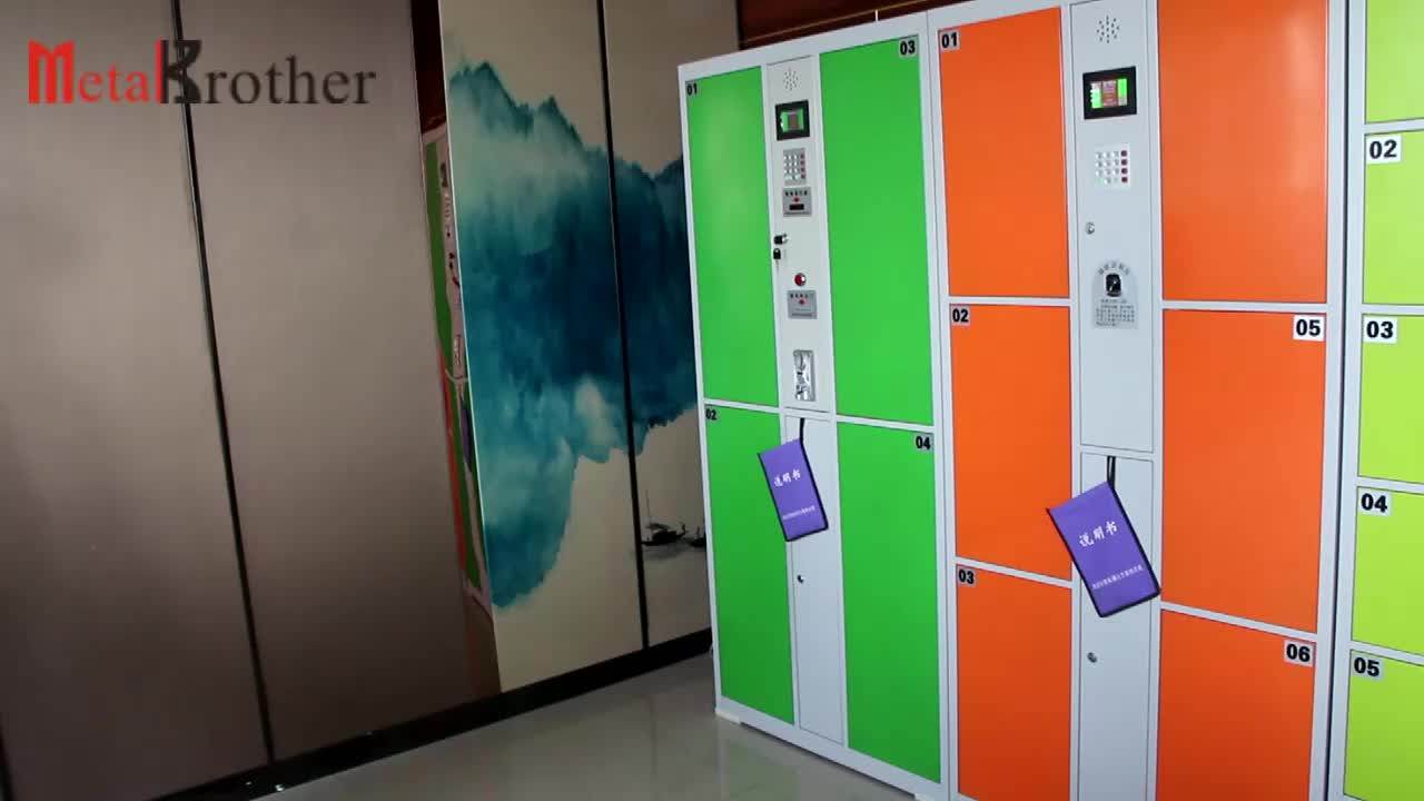 Coin Operated Outdoors Metal Lockers Cabinet Smart Intelligent ...