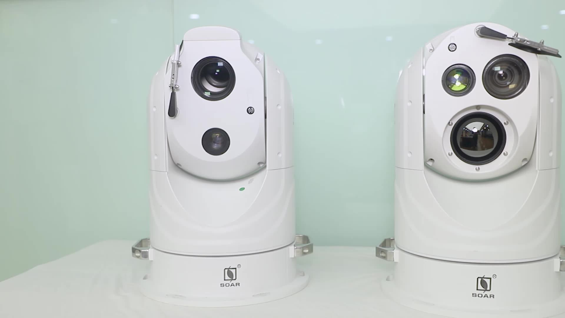 10km Gyro Stabilization Coastal Surveillance Long Range Thermal Ip ...