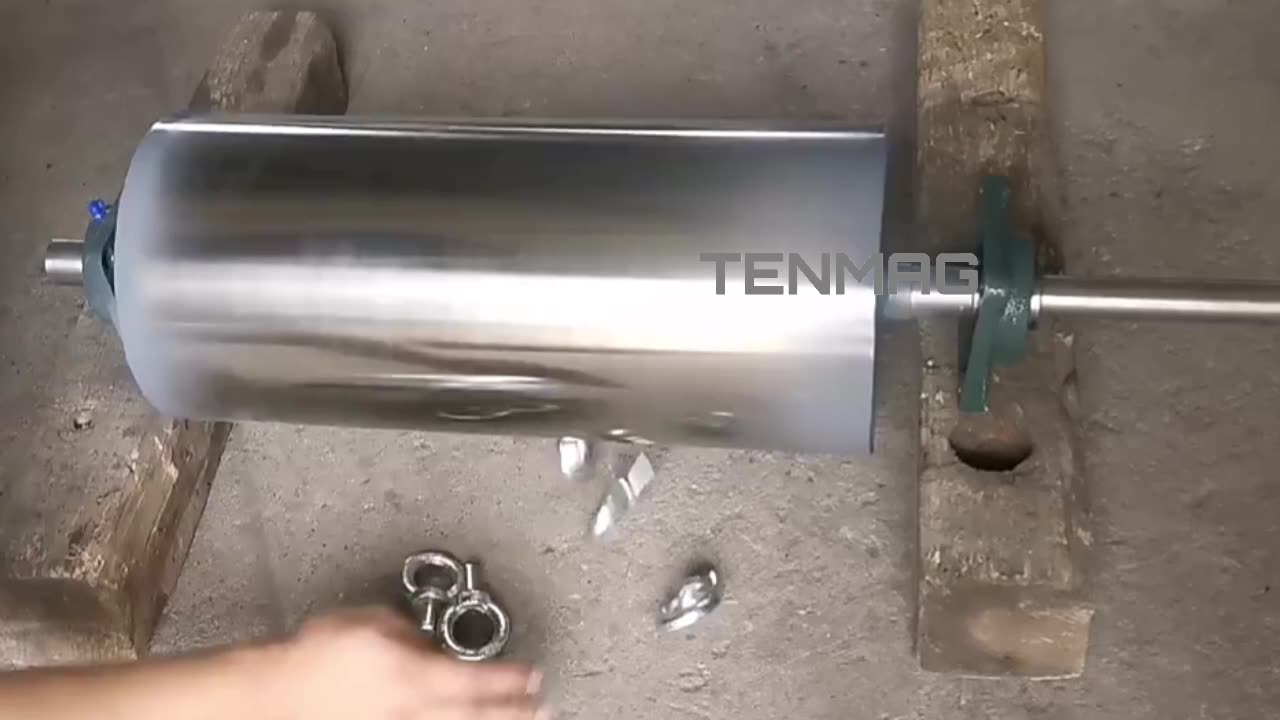 Custom Sizes 8000 Gauss -15000 Gauss Strong Permanent Magnet Roller ... Custom Sizes 8000 Gauss -15000 Gauss Strong Permanent Magnet Roller ...