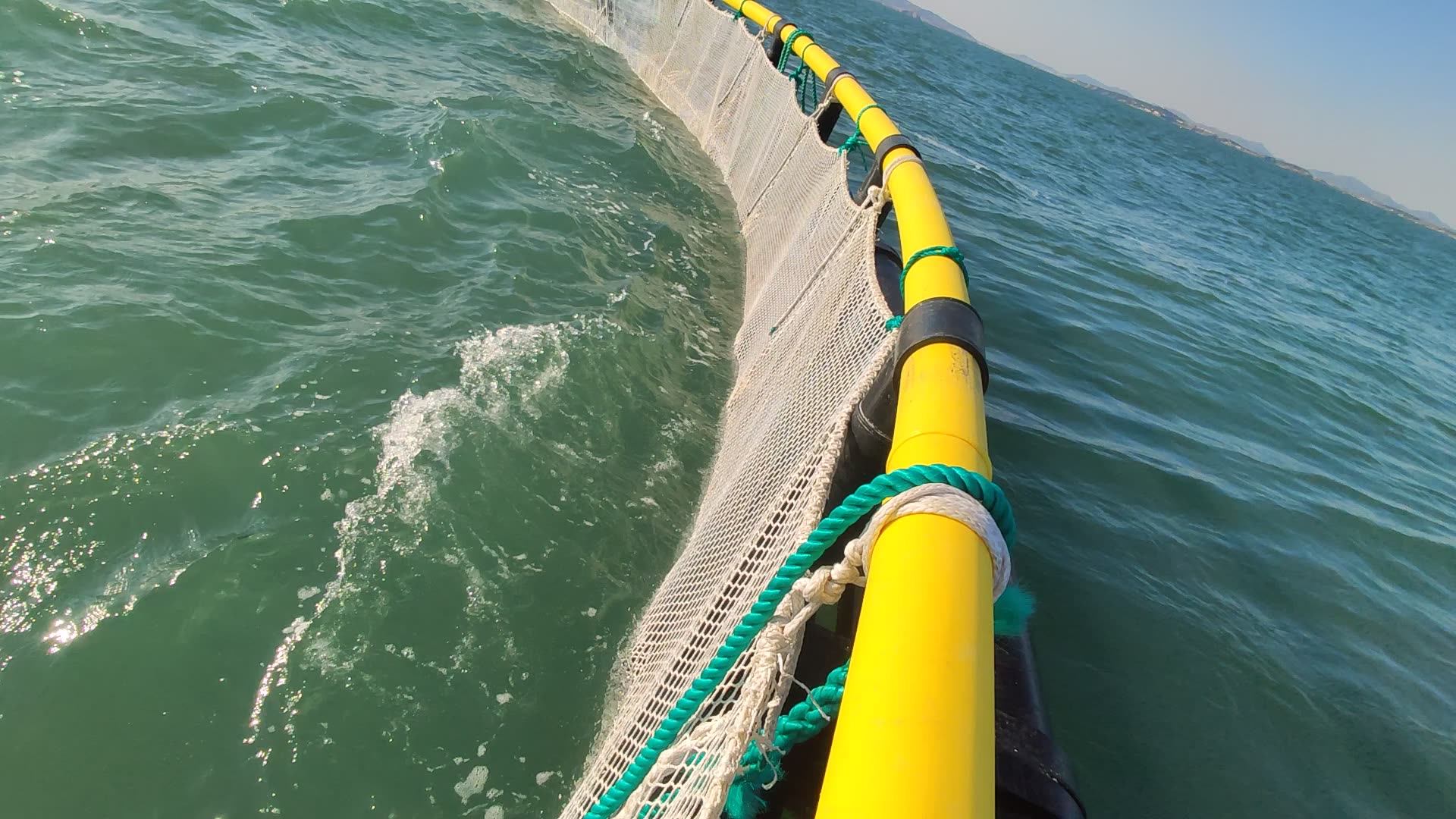 Hdpe Pipe Frame Round Floating Aquaculture Fish Farming Round Cages ...