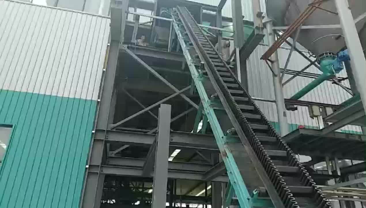 Cinta Transportadora Corrugada Vertical Flexowell Gran Ángulo De ...