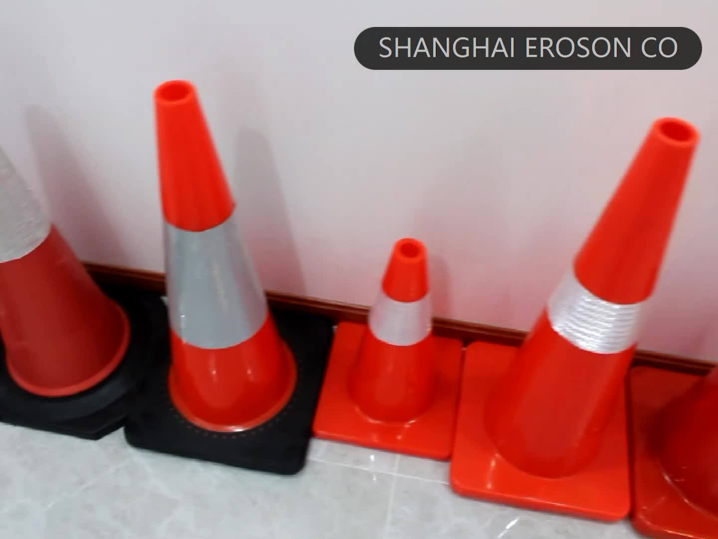 70 Cm Pvc High Visibility Reflective Traffic Cone Sleeves With Custom ...