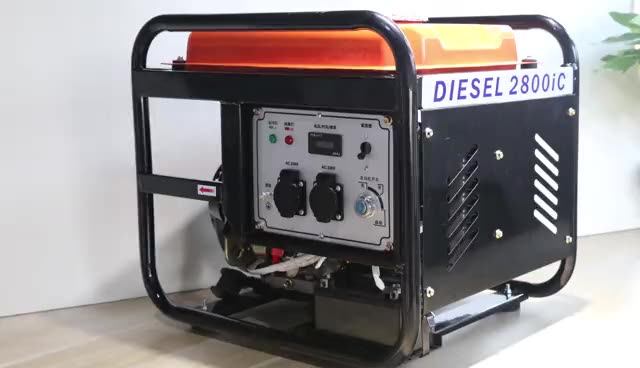 Portable 12v 230v Gasoline Engine Generator Outdoor Rv Dc Generator ...