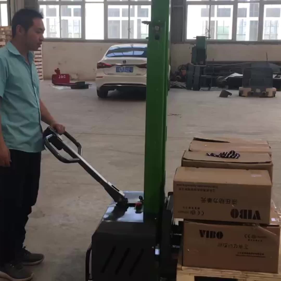 New Self Load Stacker 500kg 1000kgs Semi Electric Full Electric ...