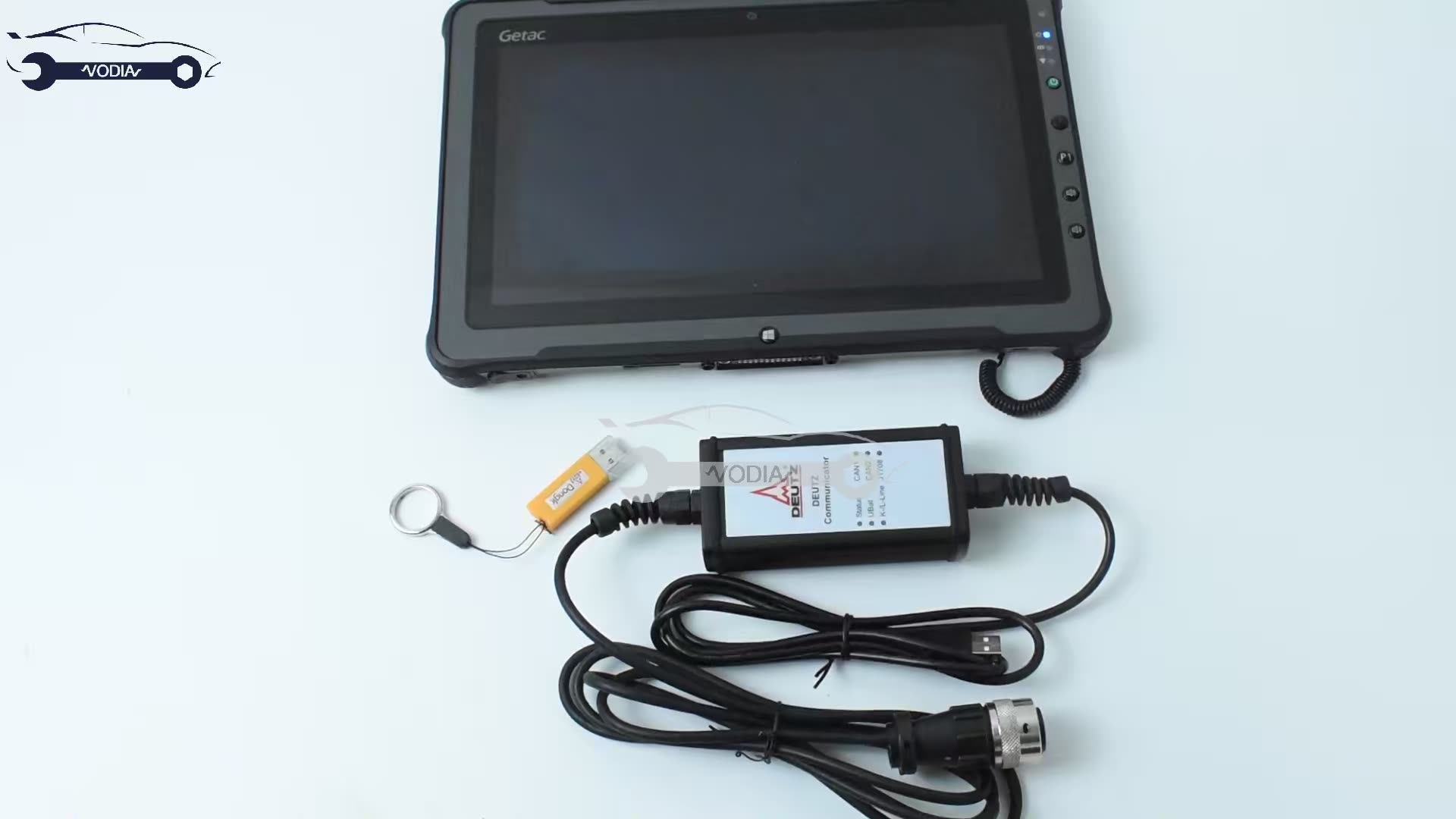 For Deutz Communicator Obd Adapter With Serdia Software For Controllers ...