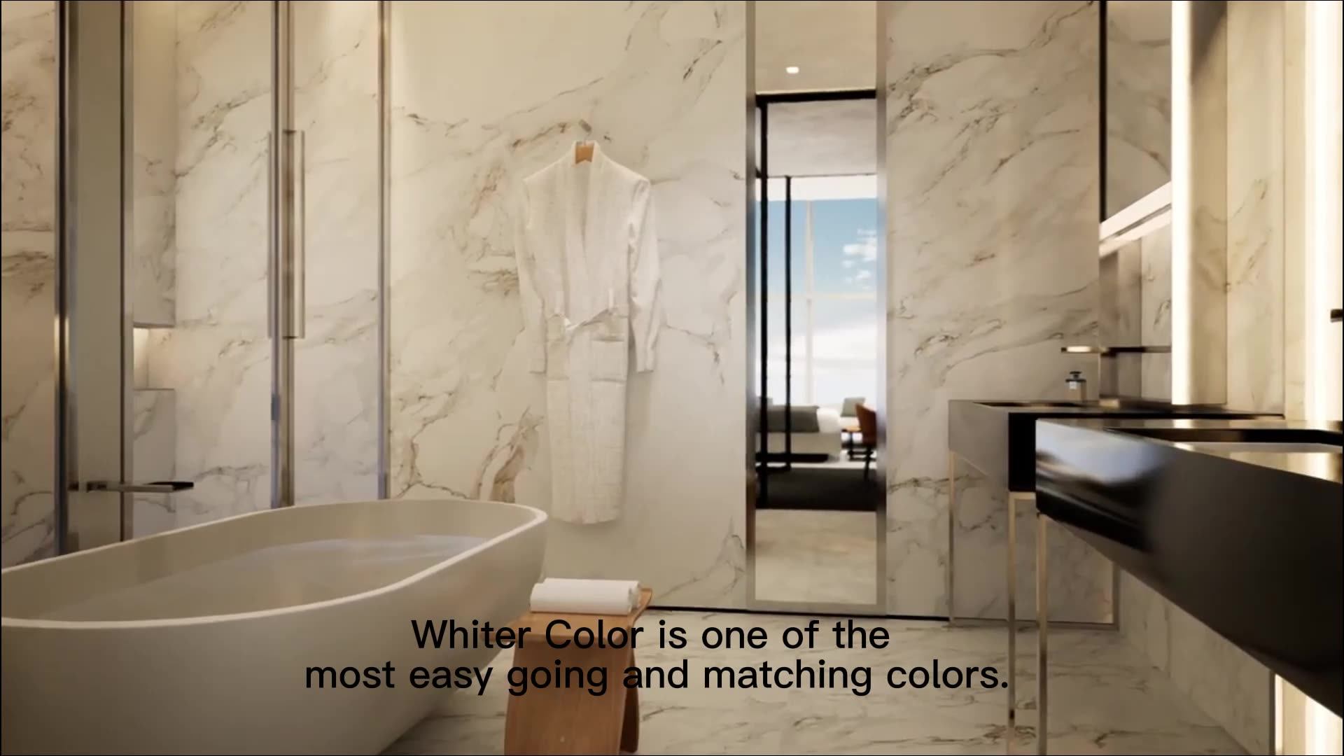 White Wash Room Tiles For Kitchen Floor And Wall Design Indoor Kitchen ...