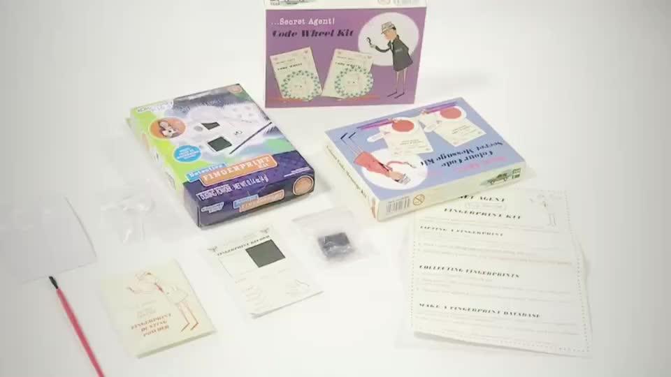 Detective Lab Spy Set Fingerprint Spy Kit Kids Toy For Children - Buy ...