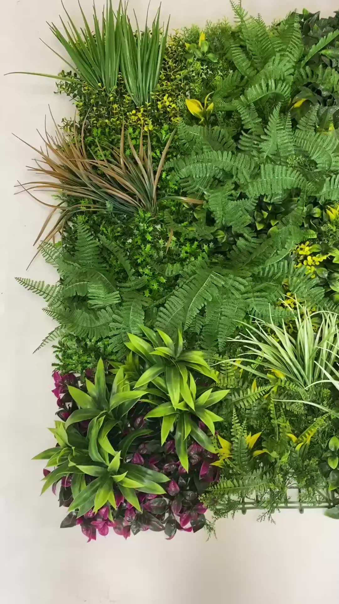 High Quality Garden Hedge Artificial Grass Wall Hanging Floral Green ...