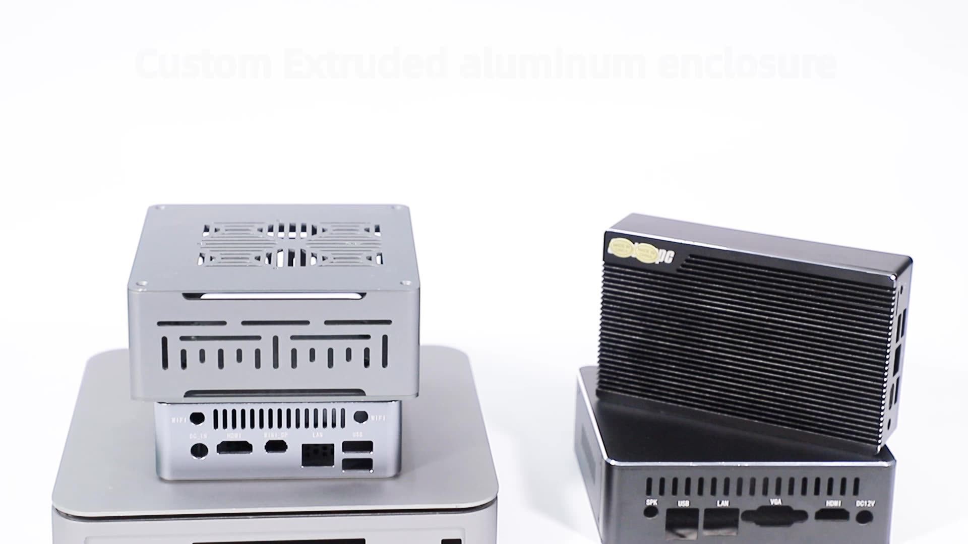 Hongfa Custom Aluminum Mini Itx Case Anodized Extruded Aluminum ...