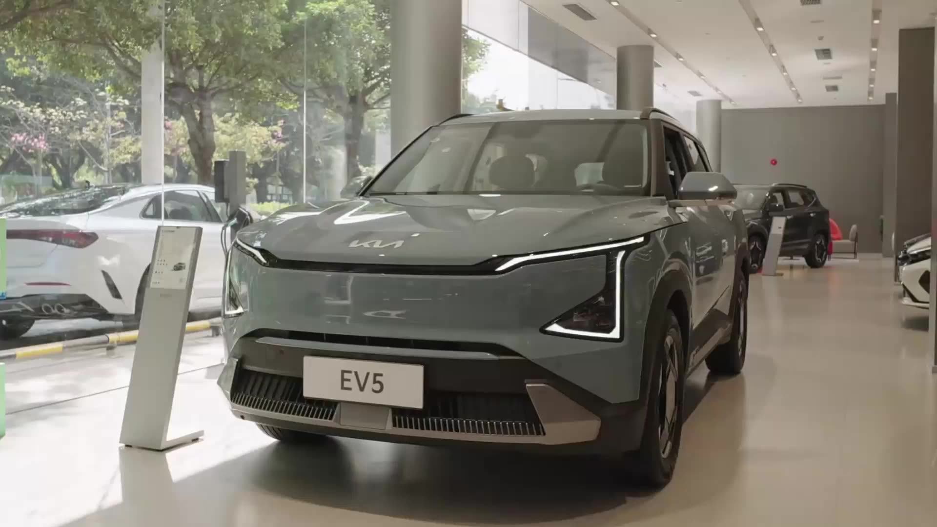 Korean Brand Electric Suv 2024 Year Kia Ev5 New Energy Vehicles Made In ...