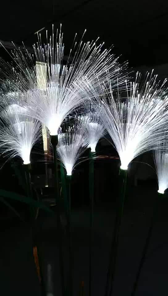 Outdoor Fiber Optic Reed Inserted Ground Garden Lights For Christmas ...